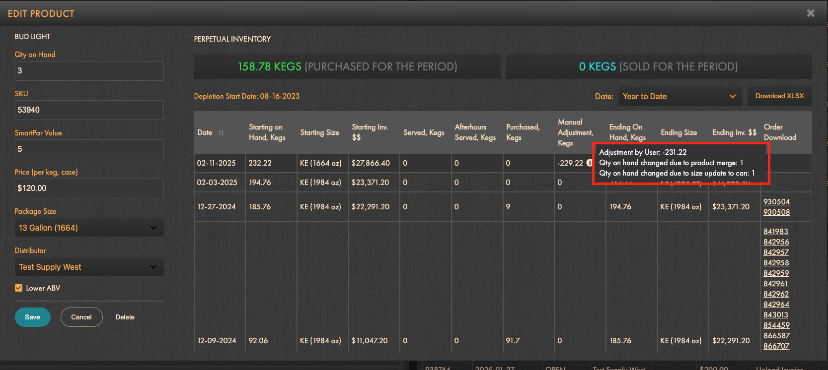 Automated Manual Adjustments